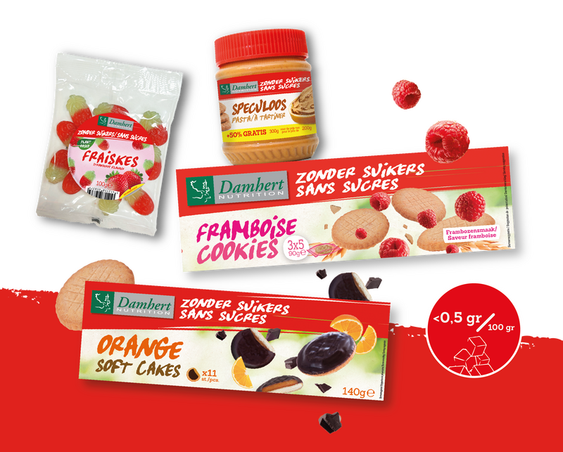Minder Suikers Dolci Bar | Damhert Nutrition