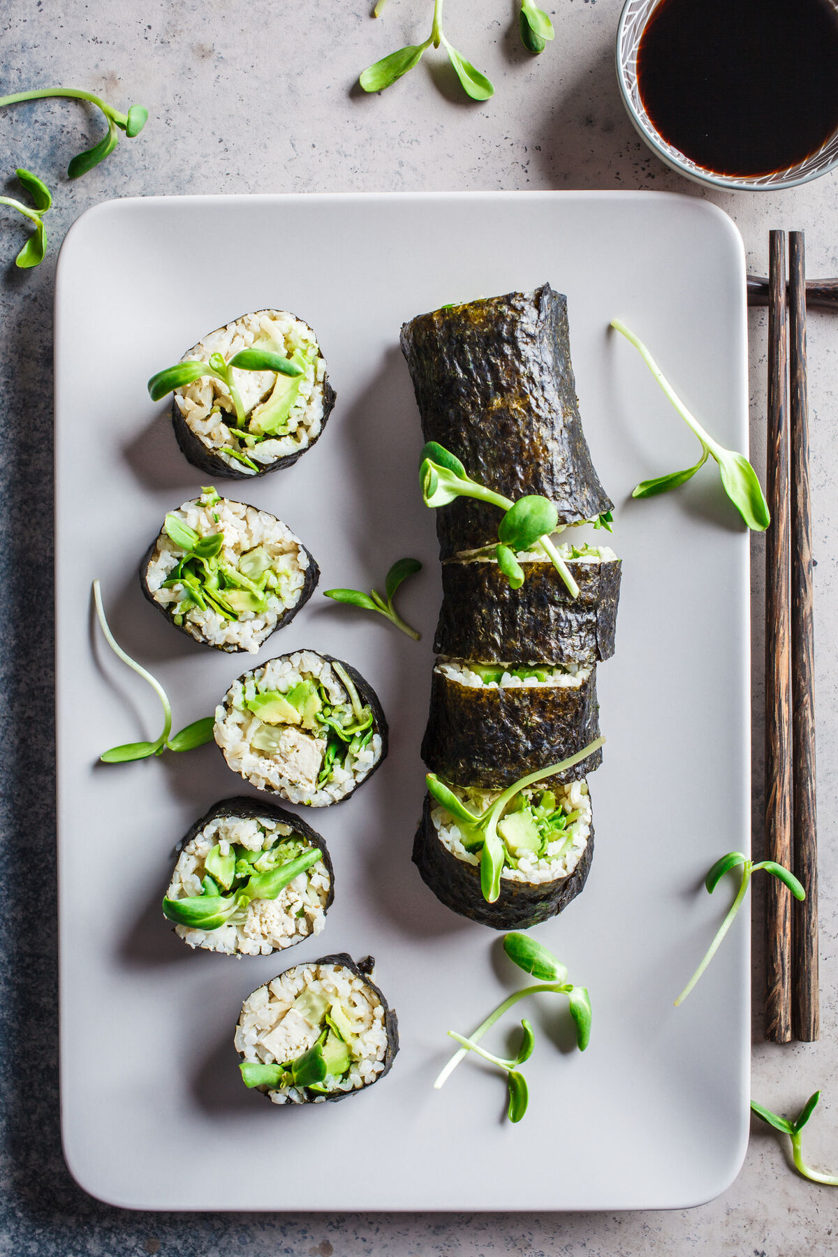 Damhert | Vegan Konjac Maki Sushi